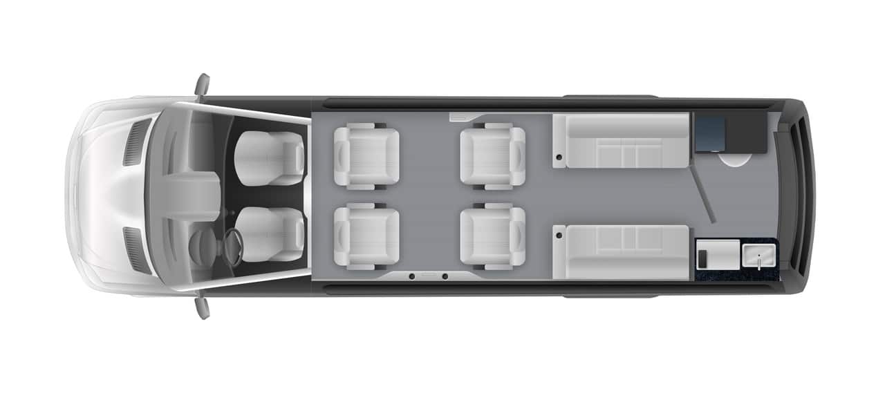 Grech LUSSO Lounge | Luxury Mercedes Sprinter Executive Van